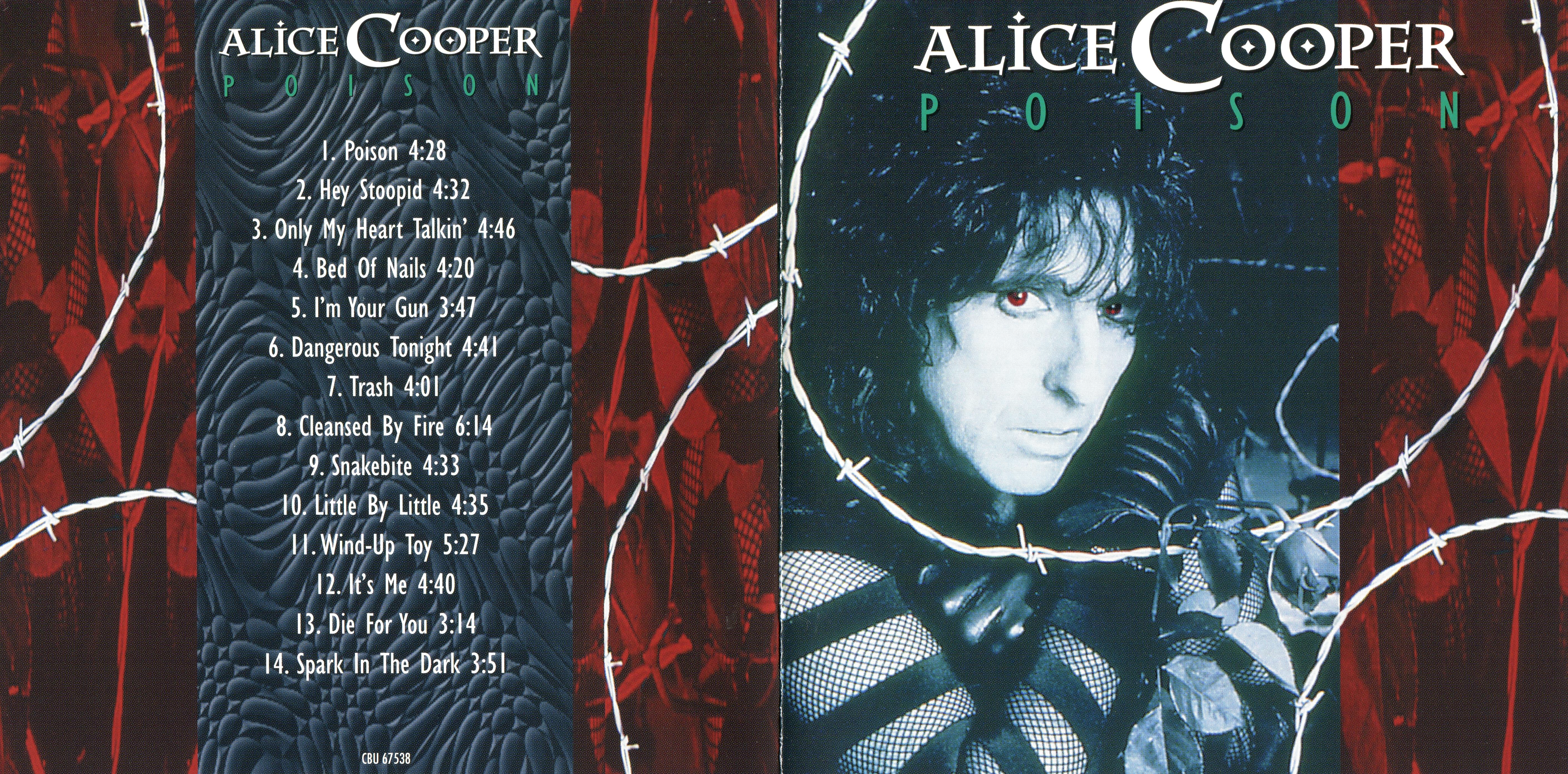 Alice Cooper Poison : Front + Inlay | CD Covers | Cover Century | Over ...